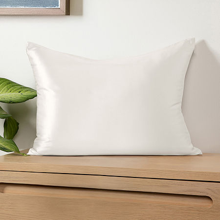 ienjoy Home Momme Mulberry Silk Pillowcase  Standard - Antique White