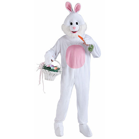Click here for Mens Bunny 2-pc. Costume  One Size  White prices