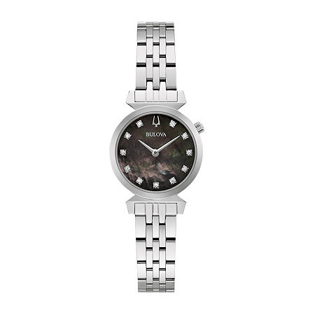 Click here for Bulova Womens Classic Regatta Diamond-Accent Stain... prices