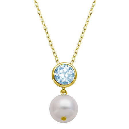 Click here for Womens Genuine White Cultured Freshwater Pearl 14K... prices