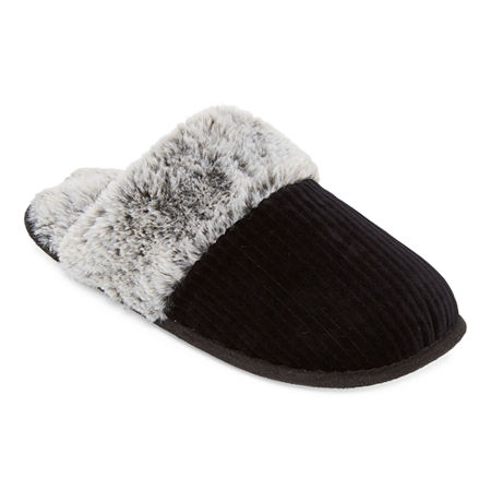 Click here for east 5th Ribbed Mule Womens Slip-On Slippers  Larg... prices