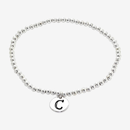Click here for Sparkle Allure Initial Womens Round Beaded Bracele... prices