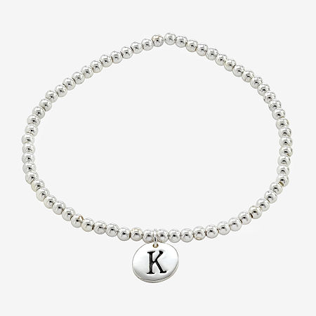 Click here for Sparkle Allure Initial Womens Round Beaded Bracele... prices