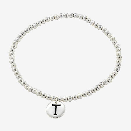 Click here for Sparkle Allure Initial Womens Round Beaded Bracele... prices