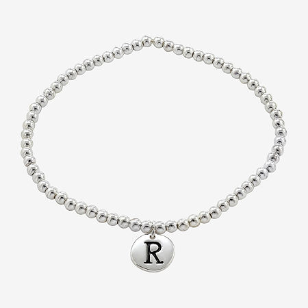 Click here for Sparkle Allure Initial Womens Round Beaded Bracele... prices