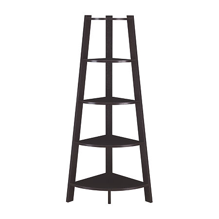 Click here for Newport 5-Shelf Bookcase  One Size  Brown prices
