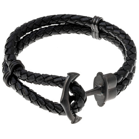 Click here for Mens Stainless Steel Wrap Bracelet  One Size prices