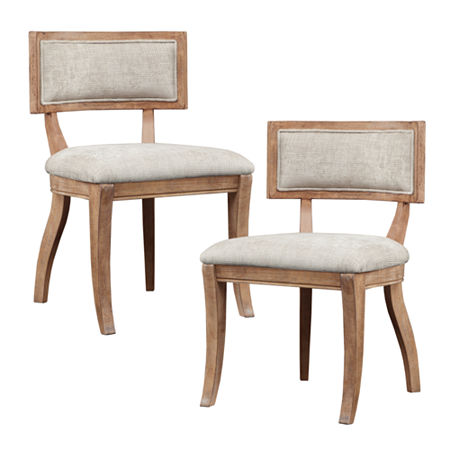 Click here for Dax Set of 2 Dining Chairs - Beige prices