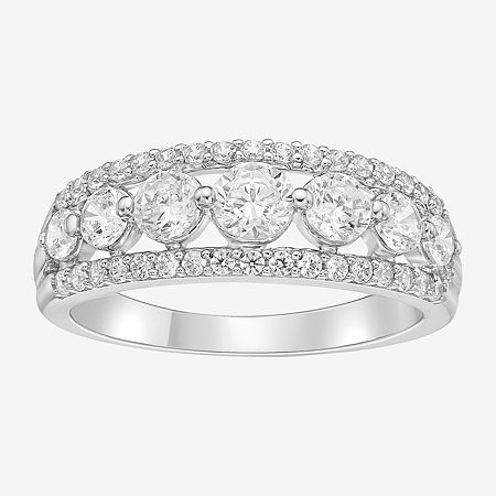 Click here for Diamonart Womens 3MM Cubic Zirconia Sterling Silve... prices