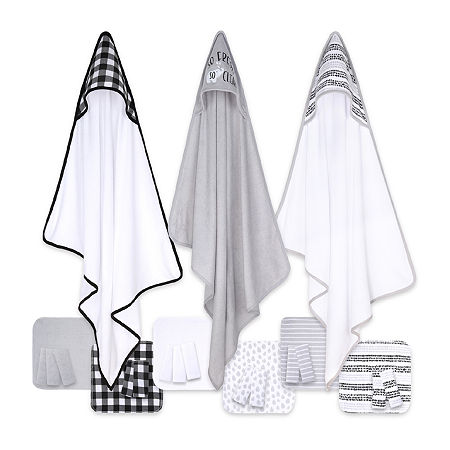 Click here for The Peanutshell Grey Check 23-pc. Gift Set  One Si... prices