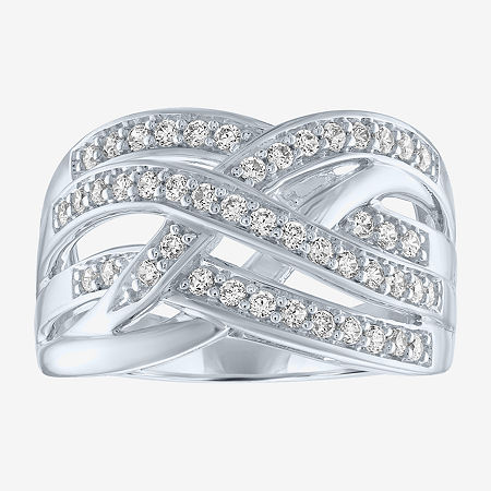 Click here for (G-H / Si2-I1) Womens 1/2 CT. T.W. Lab Grown White... prices