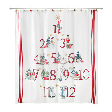 Click here for Avanti Holiday Countdown Shower Curtain prices