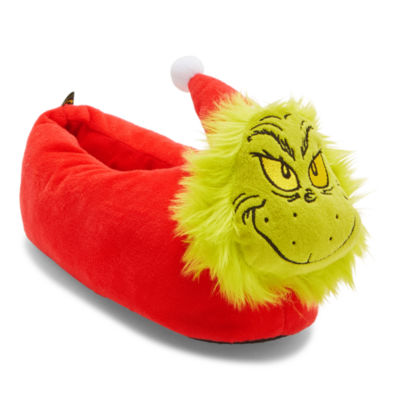 Grinch Dr. Seuss Unisex Big Kid Slip-On Slippers, Color: Green - JCPenney