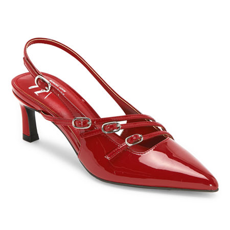 Click here for Worthington Sedrick Womens Pointed Kitten Heel Pum... prices