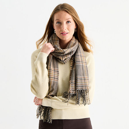 Click here for Liz Claiborne Oblong Scarf  One Size  Brown prices