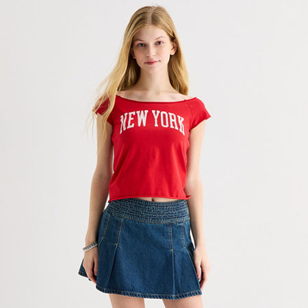 Click here for Arizona Womens Juniors Short Sleeve T-Shirt  Mediu... prices