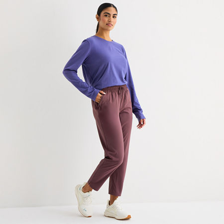 Click here for Xersion Womens FeatherLite Woven Mid Rise Tapered... prices