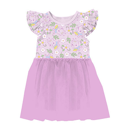 Click here for Little & Big Kid Girls Short Sleeve Flutter Sleeve... prices