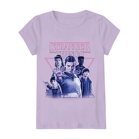 Click here for Big Kid Girls Crew Neck Short Sleeve Regular Fit S... prices