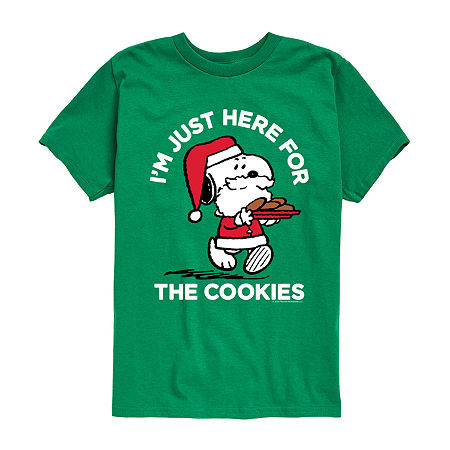 Click here for Snoopy Little & Big Kid Boys Crew Neck Short Sleev... prices