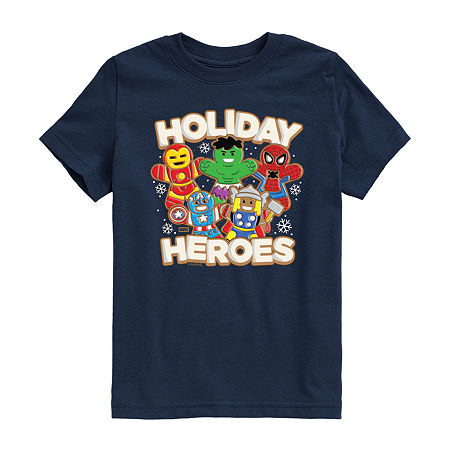 Click here for Little & Big Kid Boys Crew Neck Short Sleeve Regul... prices