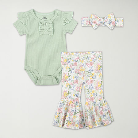 Click here for Baby Essentials Baby Girls 2-pc. Pant Set  18 Mont... prices