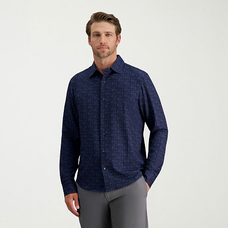 Click here for Haggar Mens Long Sleeve Regular Fit Big and Tall B... prices