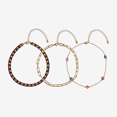 Click here for Arizona Gold Tone Womens Evil Eye 12 Inch Choker N... prices