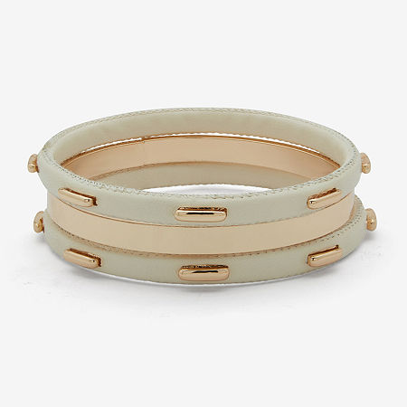 Click here for Worthington Gold Tone Womens 3-pc. Bracelet Set  O... prices