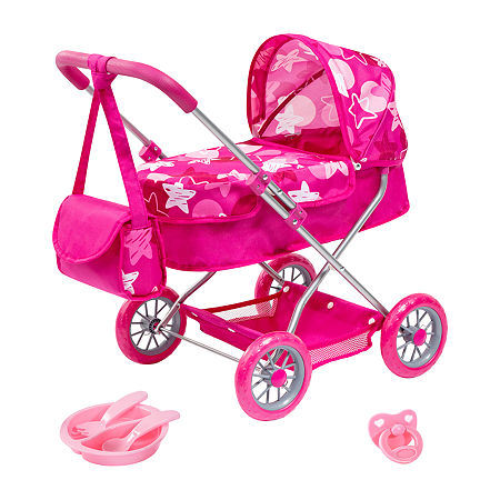 Bayer Baby Doll Pram Smarty Set  6 Pieces - Multi