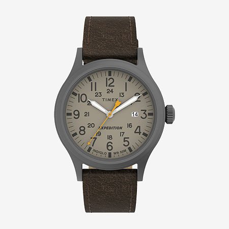 Click here for Timex Mens Brown Leather Strap Watch Tw4b23100jt... prices