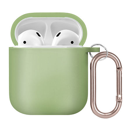 Click here for Airpods Case With Caribiner  One Size  Green prices