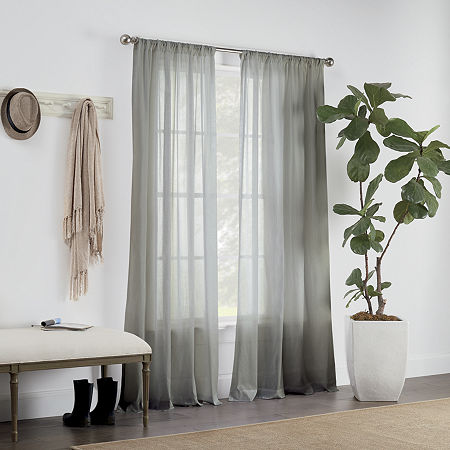 Click here for Linden Street Jameson Cotton Rod Pocket Sheer Sing... prices