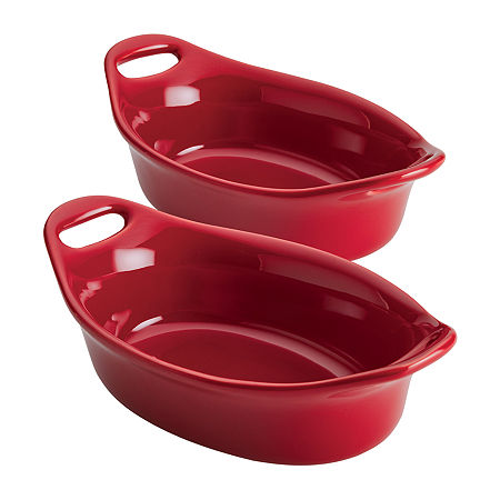 Click here for Rachael Ray Ceramic Oval 2-pc. Au Gratin Dish  One... prices