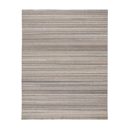 Feizy Keaton R8018 5 x 8 Area Rug - Brown  Gray