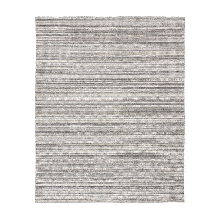 Feizy Keaton R8018 5 x 8 Area Rug - Tan  Ivory
