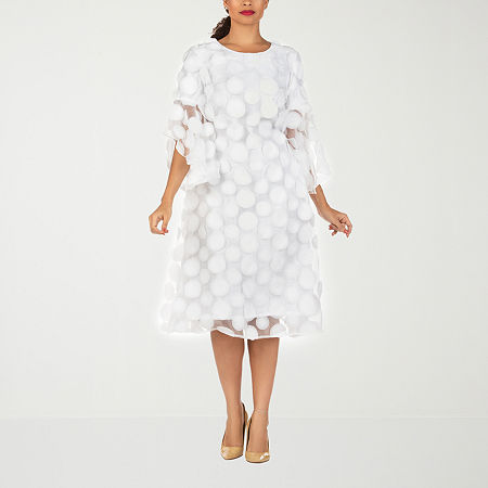 Click here for Giovanna Signature Womens 3/4 Sleeve Midi A-Line D... prices