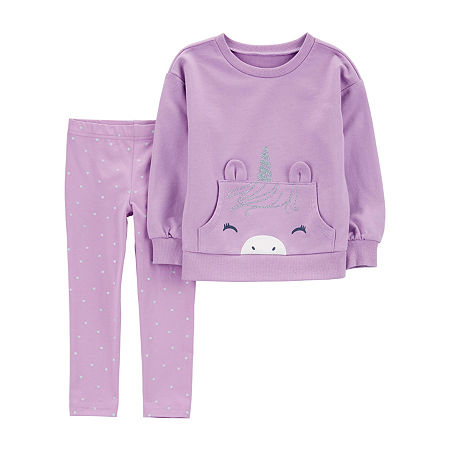 Click here for Carters Unicorn Toddler Girls 2-pc. Legging Set  5... prices