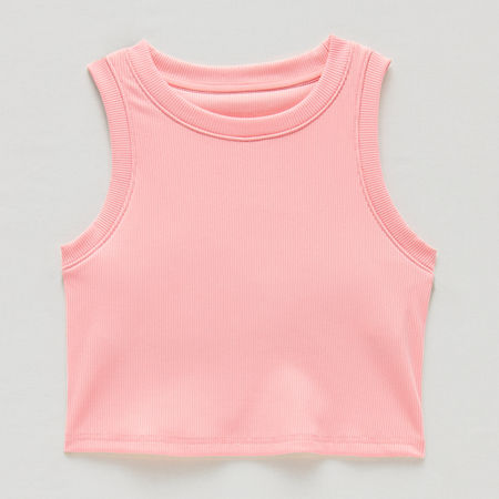 Click here for Xersion Ribbed Little & Big Kid Girls Long Line Br... prices