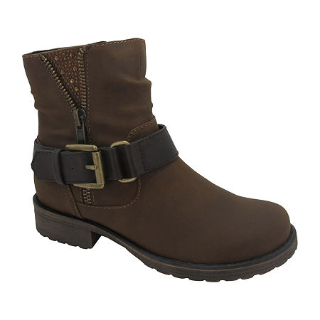 Click here for Pop Little & Big Kid Girls Tali Flat Heel Booties... prices