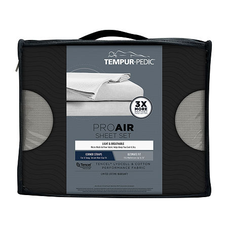 Click here for Tempur-Pedic Performance Air Sheet Set- Silver Sco... prices