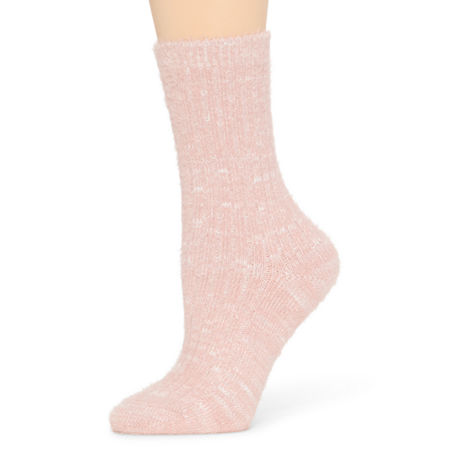 Click here for Arizona Sparkle Rib Womens 1 Pair Crew Socks  4-10... prices