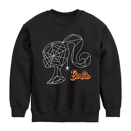 Click here for Big Kid Girls Crew Neck Long Sleeve Barbie T-Shirt... prices