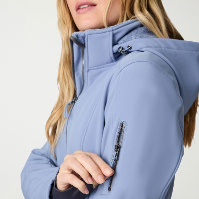 Free Country Womens Water Resistant Midweight Softshell Jacket - JCPenney