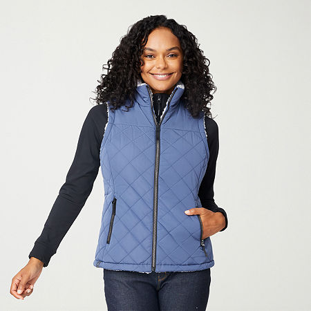 Click here for Womens Free Country Reversible Puffer Vest with Sh... prices