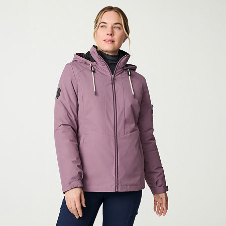 Click here for Free Country Womens Hooded Water Resistant Wind Re... prices