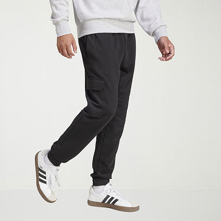 Click here for adidas Mens Essentials Fleece Cargo Pants - Black prices