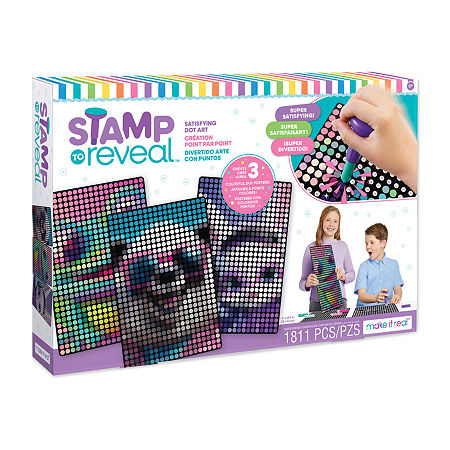 Click here for Make It Real Stamp To Reveal Craft Kit  One Size... prices