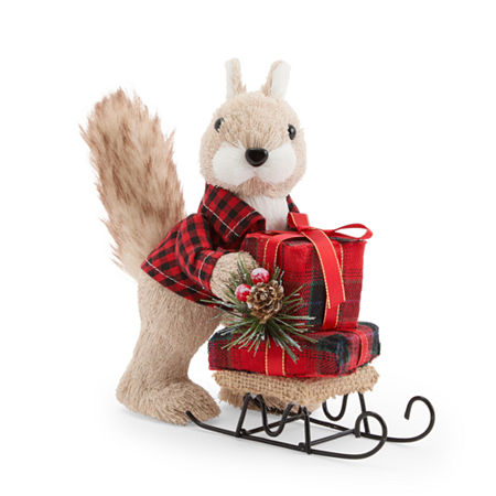 Click here for North Pole Trading Co. Sisal Squirrel Christmas Ta... prices