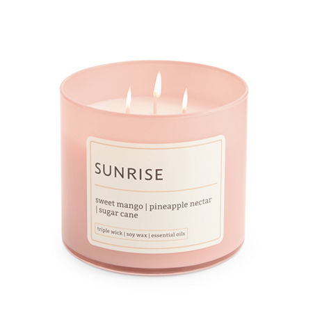 Click here for Distant Lands 14oz Sunrise 3-Wick Scented Jar Cand... prices